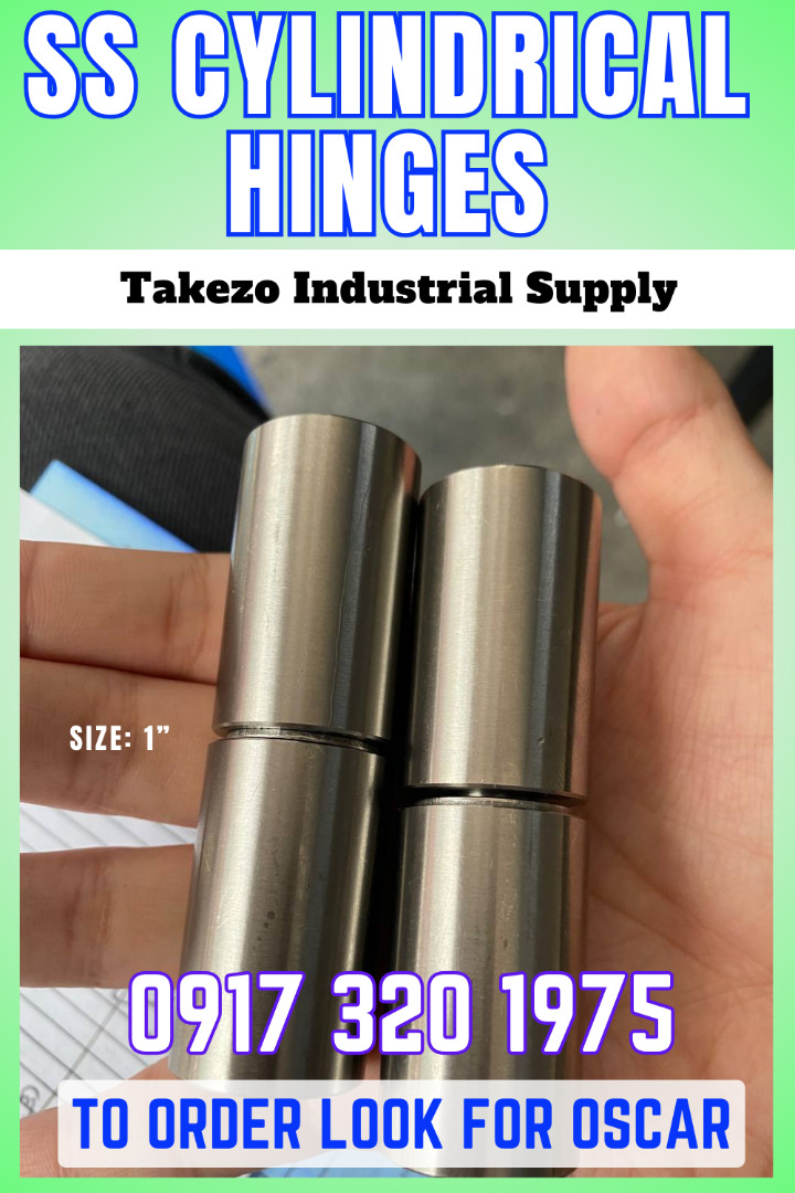 SS CYLINDRICAL HINGES - 1", Commercial & Industrial, Construction Tools ...