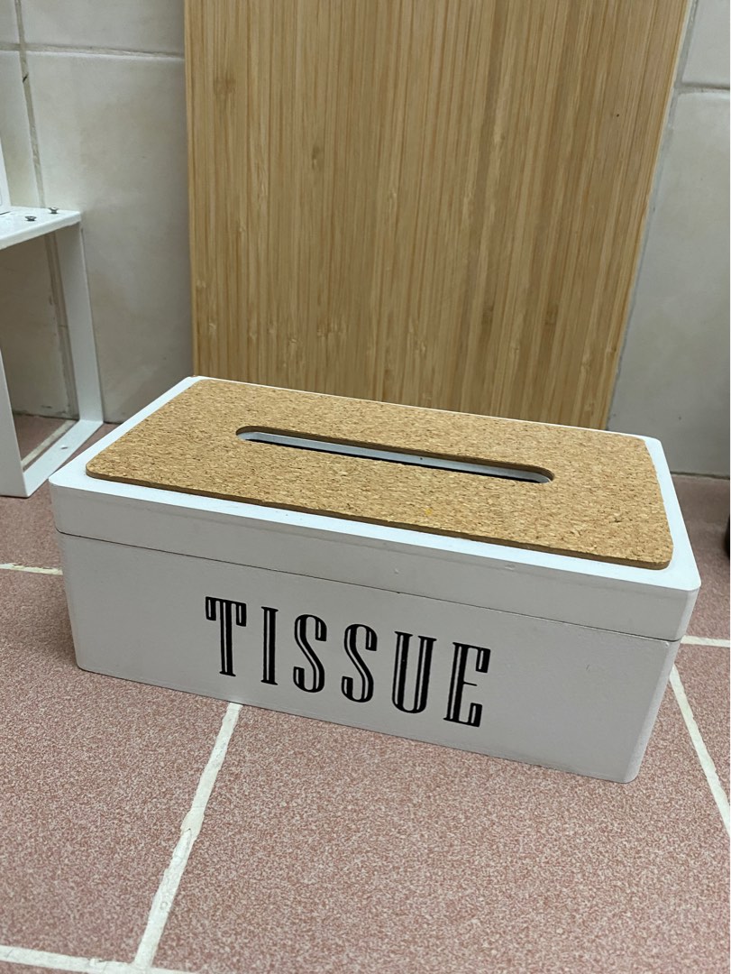 SSF Solid Wood Tissue Box, Furniture & Home Living, Home Improvement ...