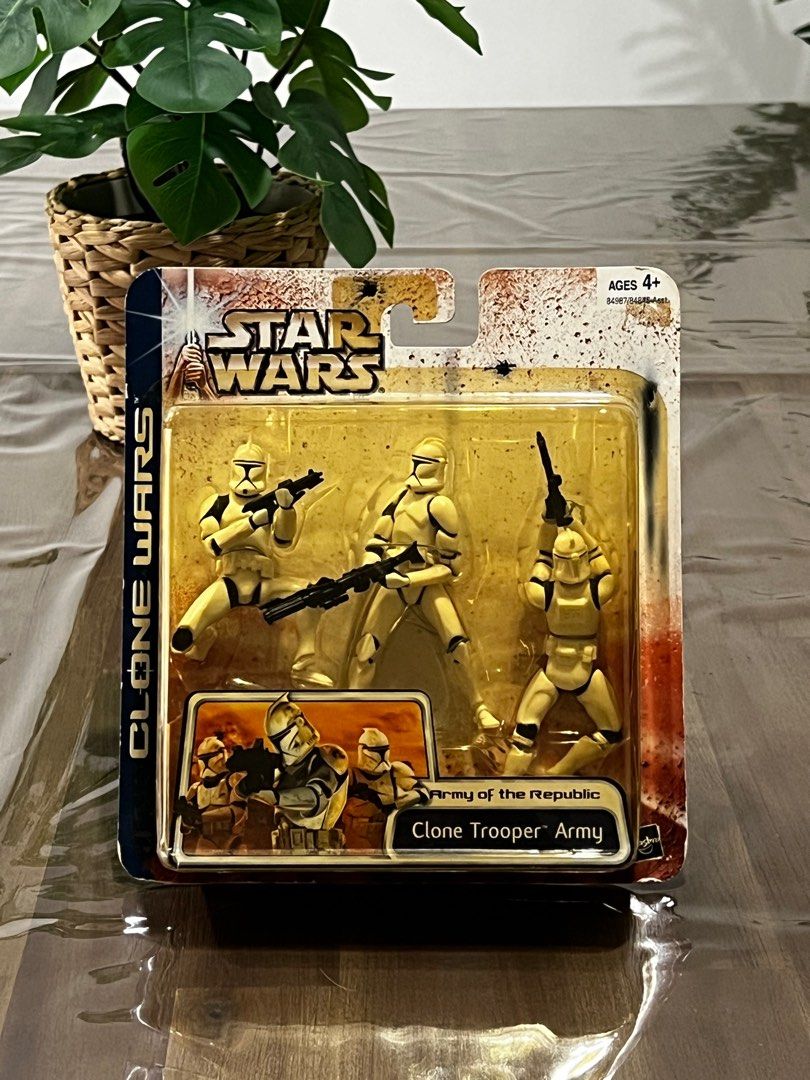 Star Wars Clone Trooper Army Clone Wars Army of the Republic Hasbro ...