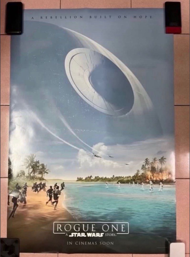 STAR WARS: ROGUE ONE (2016) OFFICIAL THEATRICAL ONE-SHEET TEASER POSTER ...