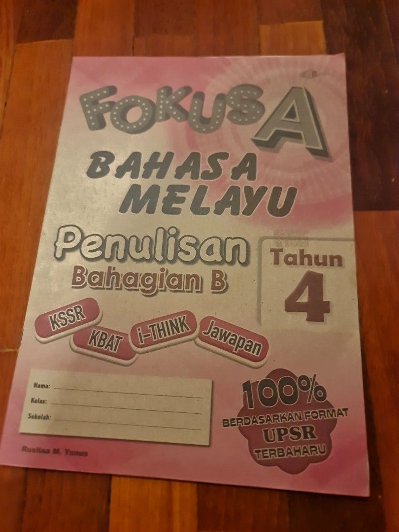 Std 4 Bahasa Melayu Penulisan Book / BM Essay Writing, Hobbies & Toys ...
