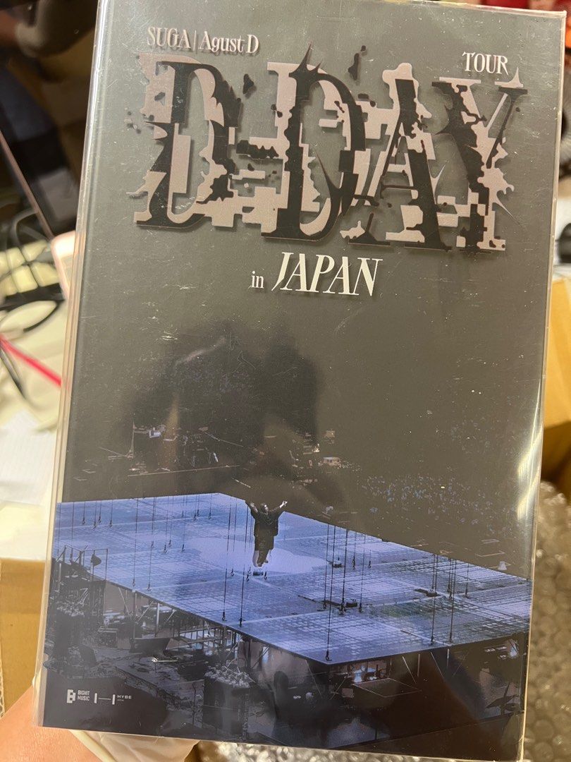 SUGA | Agust D TOUR 'D-DAY' in JAPAN (Bluray), Hobbies & Toys, Music ...