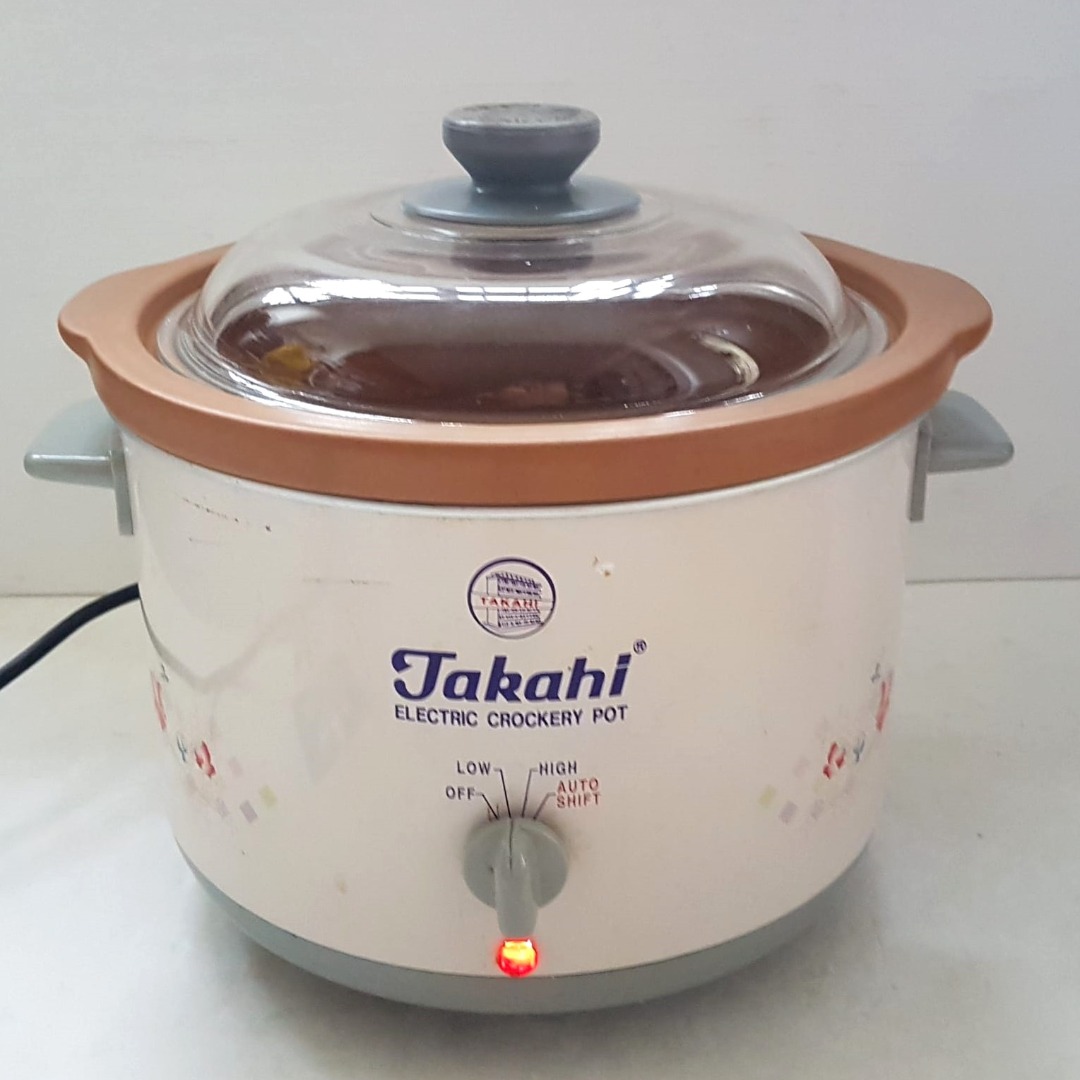 Takahi Slow Cooker, Home Appliance, TAKAHI Electric Crockery Pot, Model ...