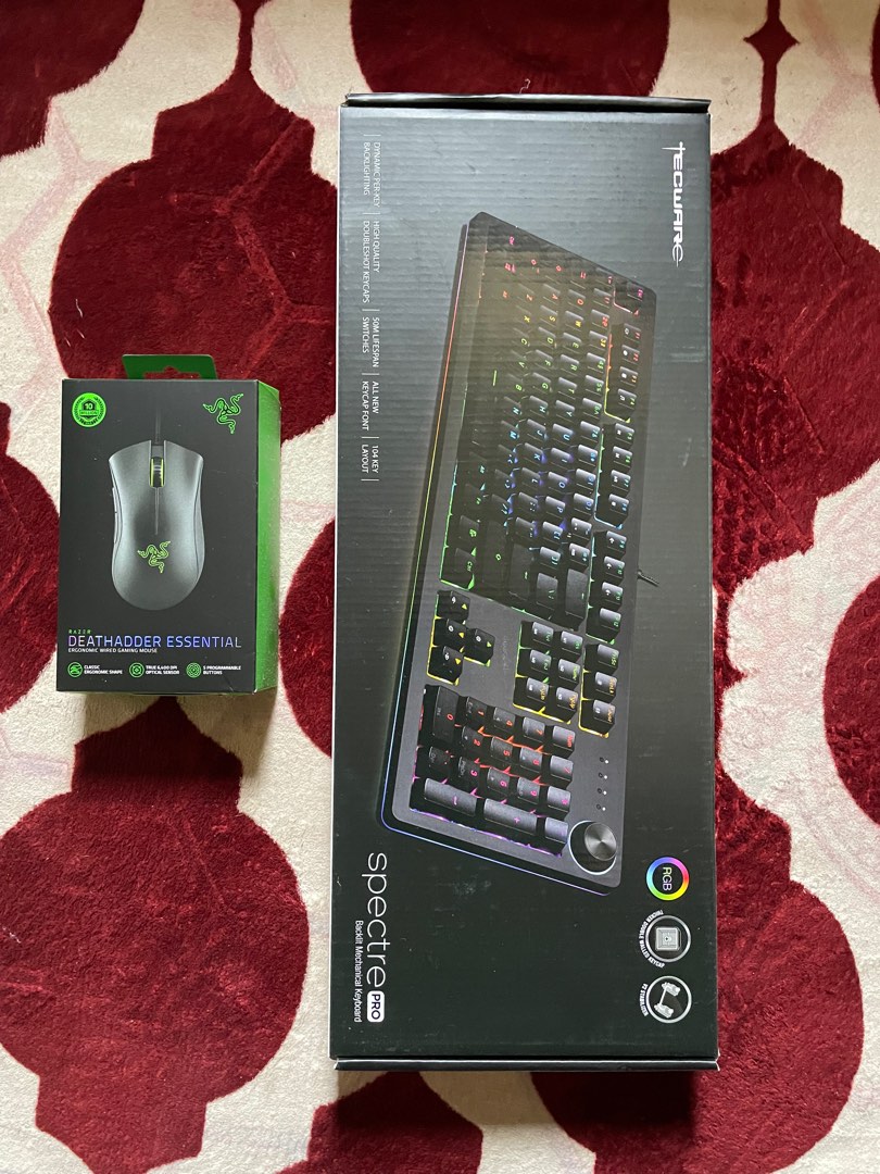 Techware spectre pro RGB Keyboard, Computers & Tech, Parts ...