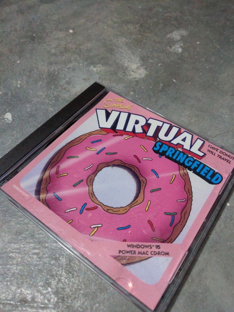 The Simpsons Virtual Springfield Game PC/ Mac, Hobbies & Toys, Music ...