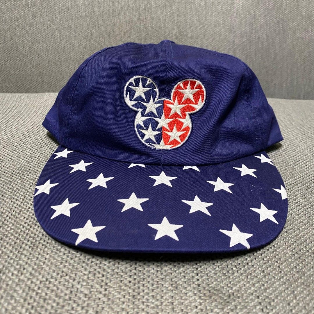 Topi Disney Mickey mouse vintage, Fesyen Pria, Aksesoris, Topi di Carousell