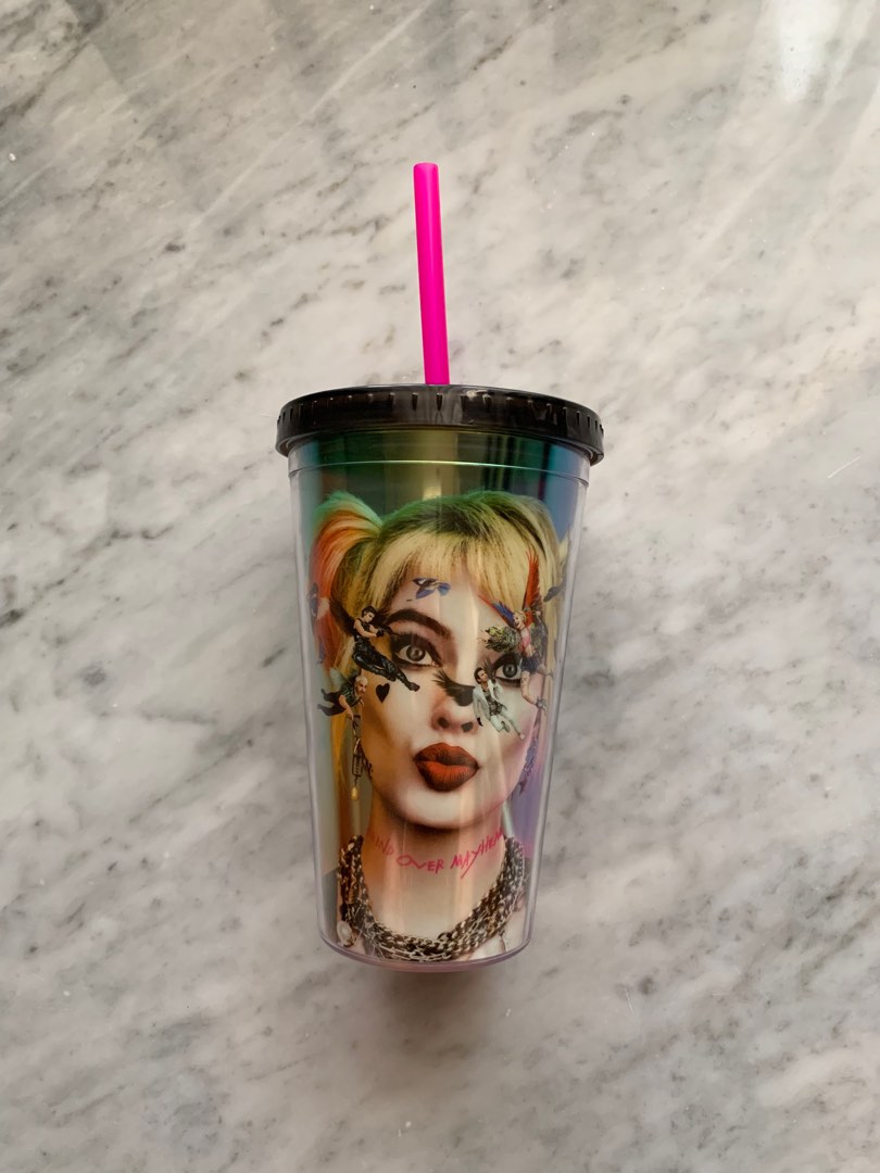 Tumbler/tumblr CGV Birds of Prey (Harley Quinn) 100% ORIGINAL, Kitchen ...
