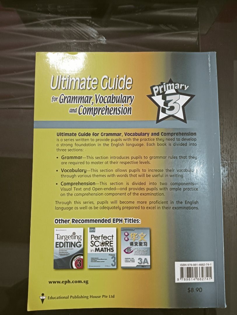 Ultimate Guide for Grammer, Vocabulary and Comprehension, Hobbies ...