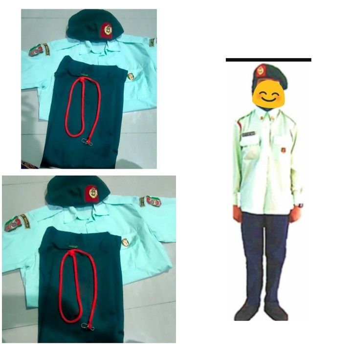 Uniform Kadet Remaja Sekolah, Women's Fashion, Activewear on Carousell