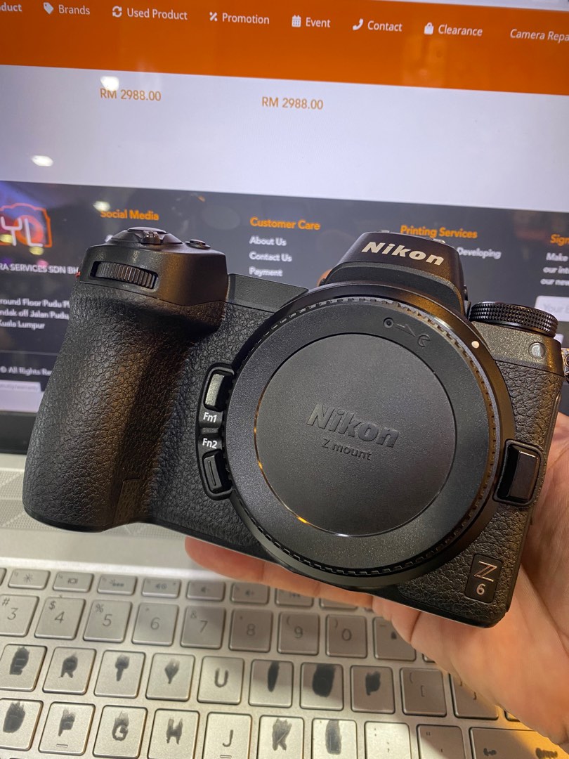 (Used)Nikon Z6 Body (Sc300k), Photography, Cameras on Carousell