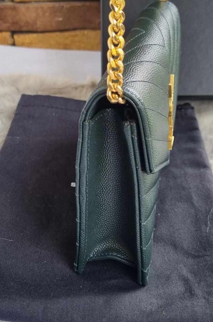 Very Rare color YSL Woc, Luxury, Bags & Wallets on Carousell