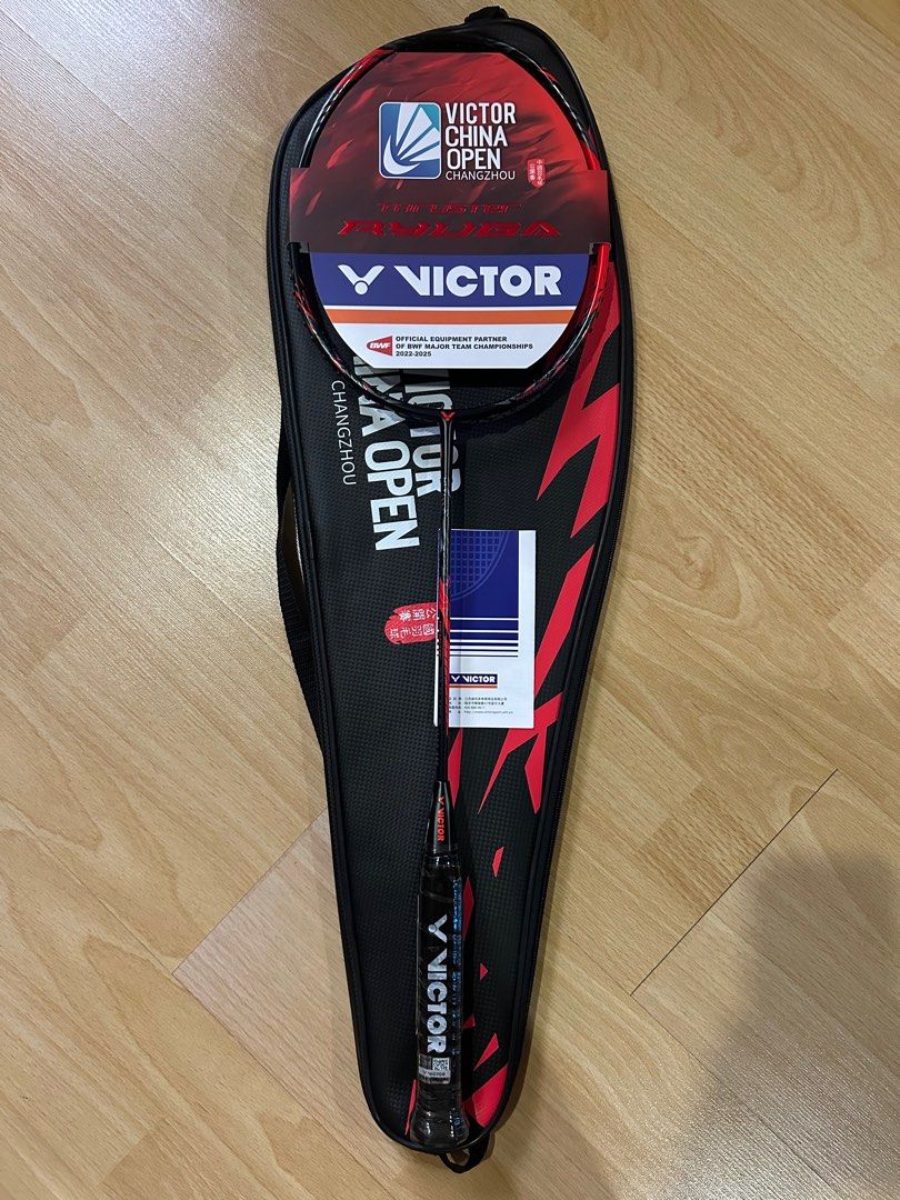 Victor Thruster Ryuga Metallic China Open, Sports Equipment, Sports & Games, Racket & Ball ...