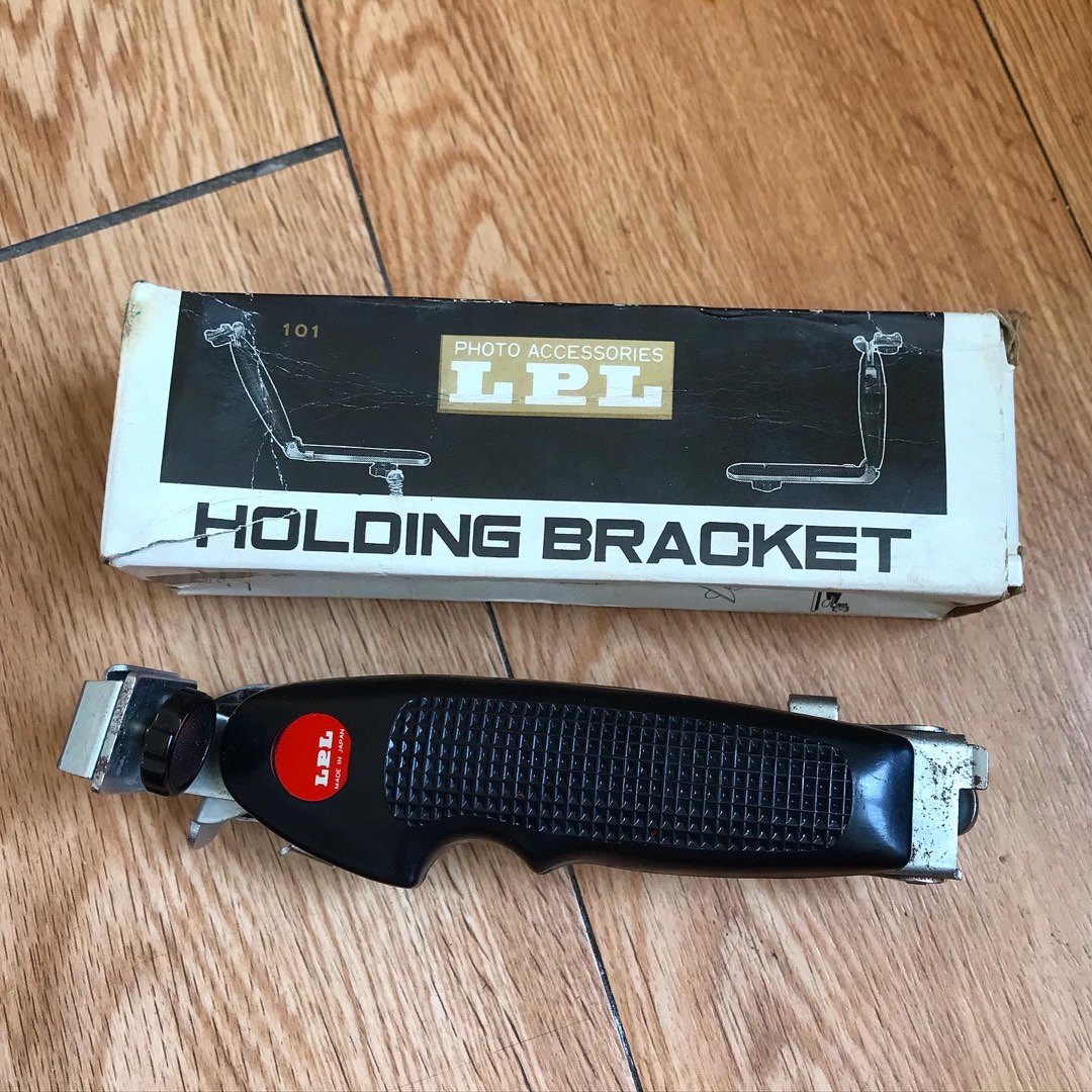 Vintage LPL Camera/Flash Gun foldable L Bracket grip left hand F/S B111 ...