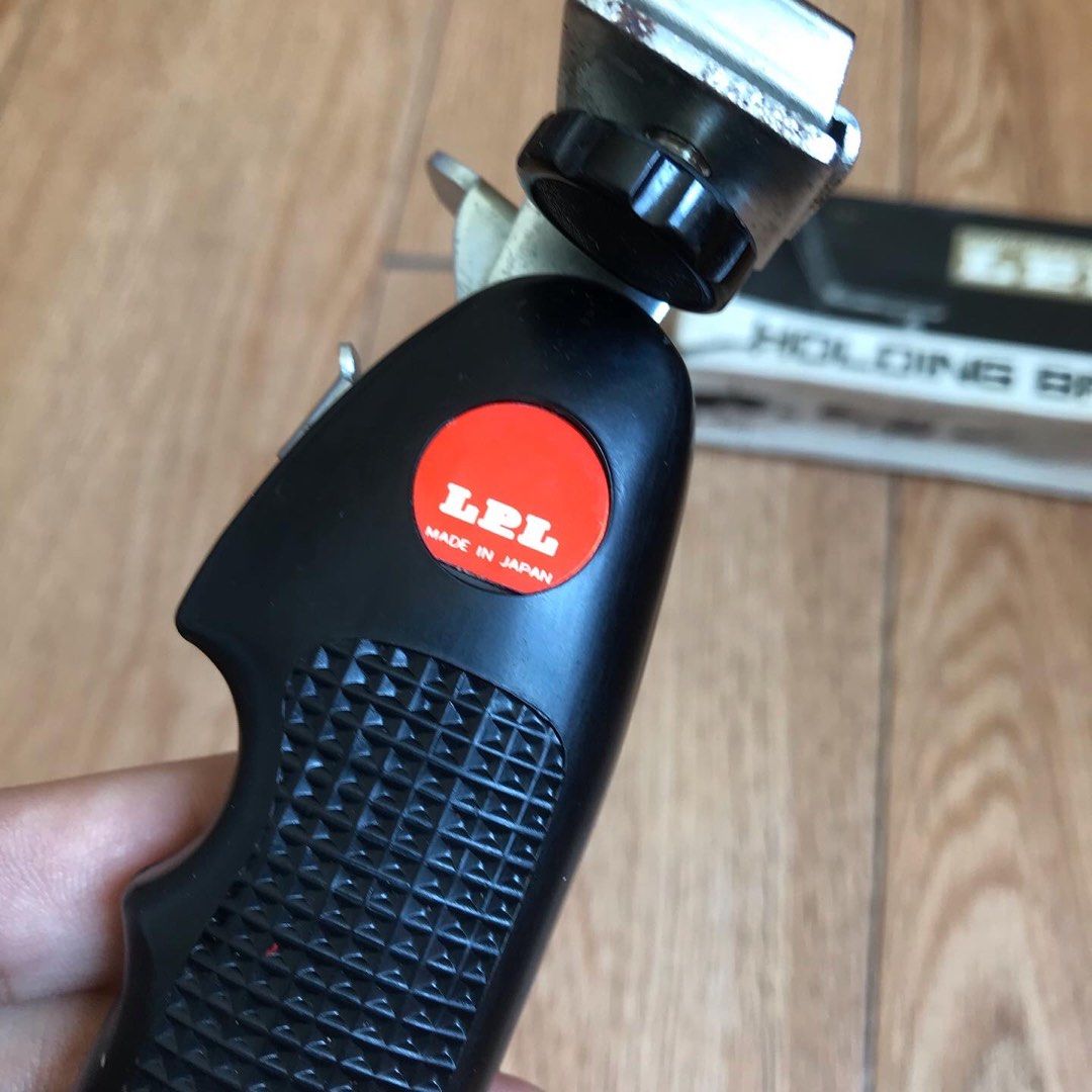 Vintage LPL Camera/Flash Gun foldable L Bracket grip left hand F/S B111 ...