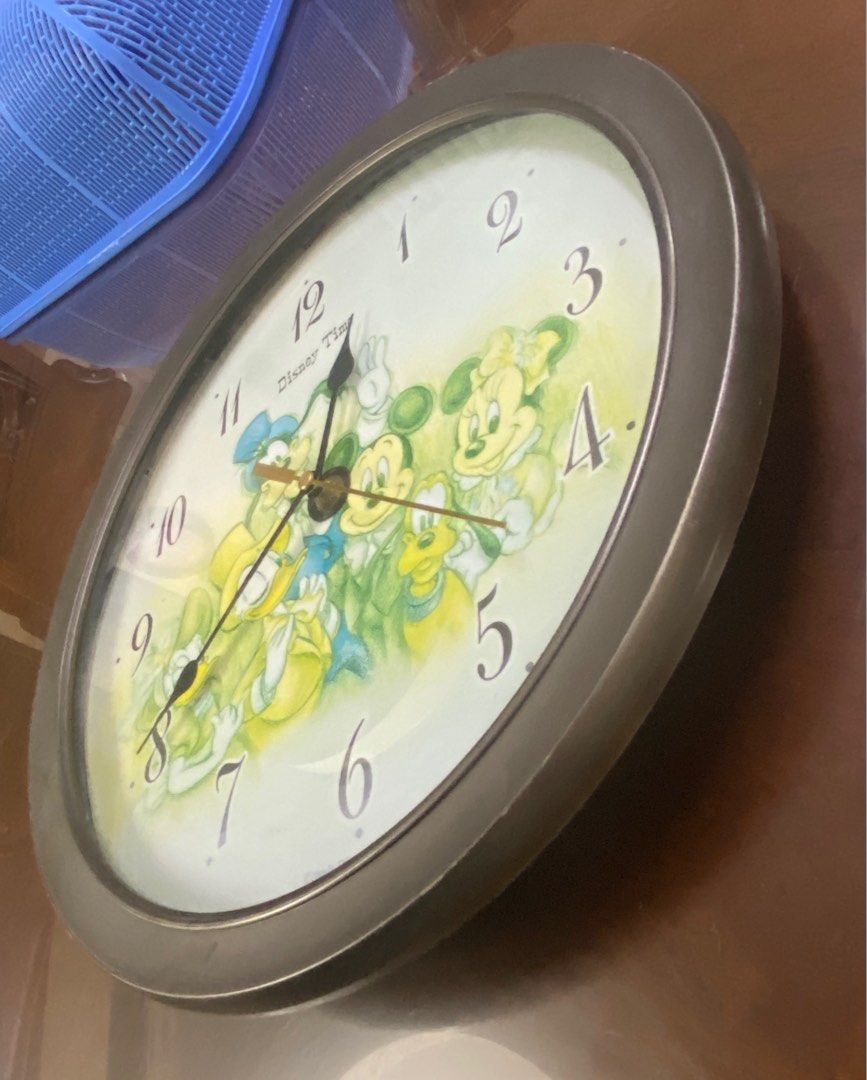 WALT DISNEY ORIGINAL WALL CLOCK MICKEY MOUSE & Friends - Japan ...