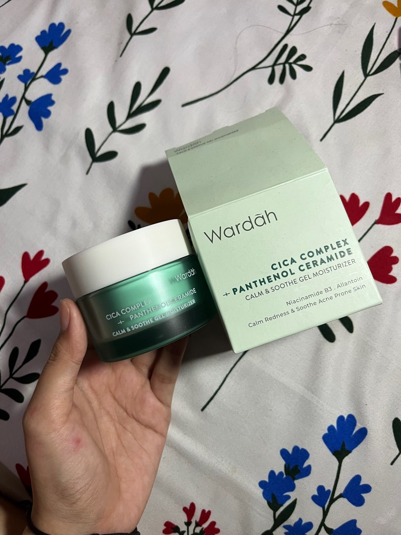 (NETT) Wardah Cica Complex + Panthenol Ceramide Moisturizer, Kesehatan ...