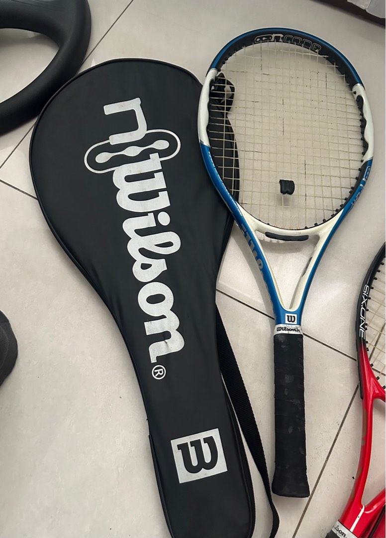 Wilson Tennis Racket Fury, Sports Equipment, Sports & Games, Racket and ...