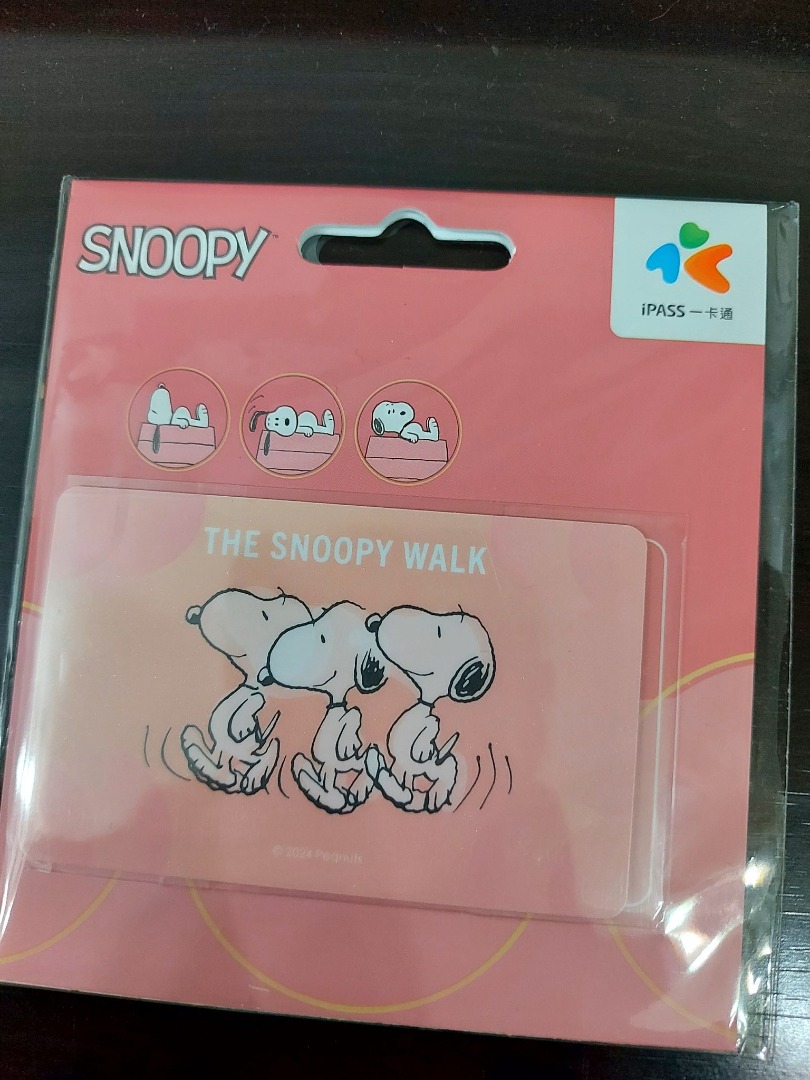 (現貨) SNOOPY PEANUTS 慢行 IPASS 一卡通, 興趣及遊戲, 收藏品及紀念品, 日本明星 - Carousell