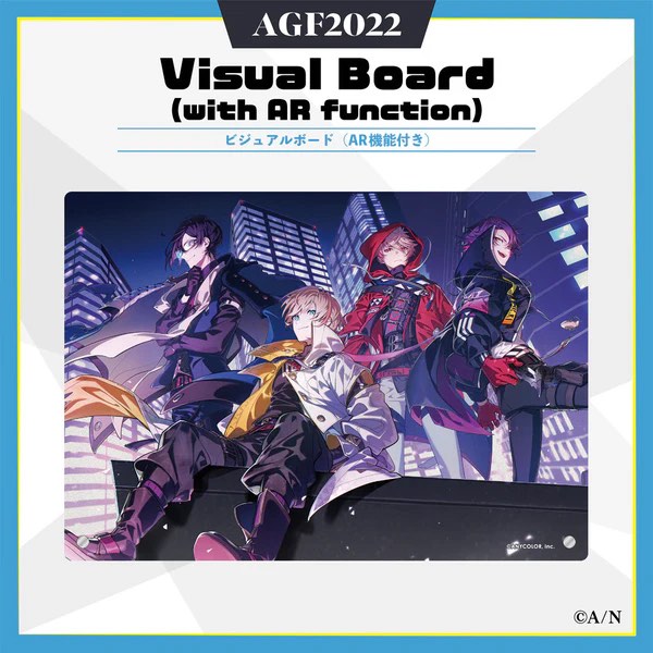 彩虹社にじさんじ Voltaction AGF 2022 壓克力板 Visual Board, 興趣及遊戲, 玩具 & 遊戲類 - Carousell