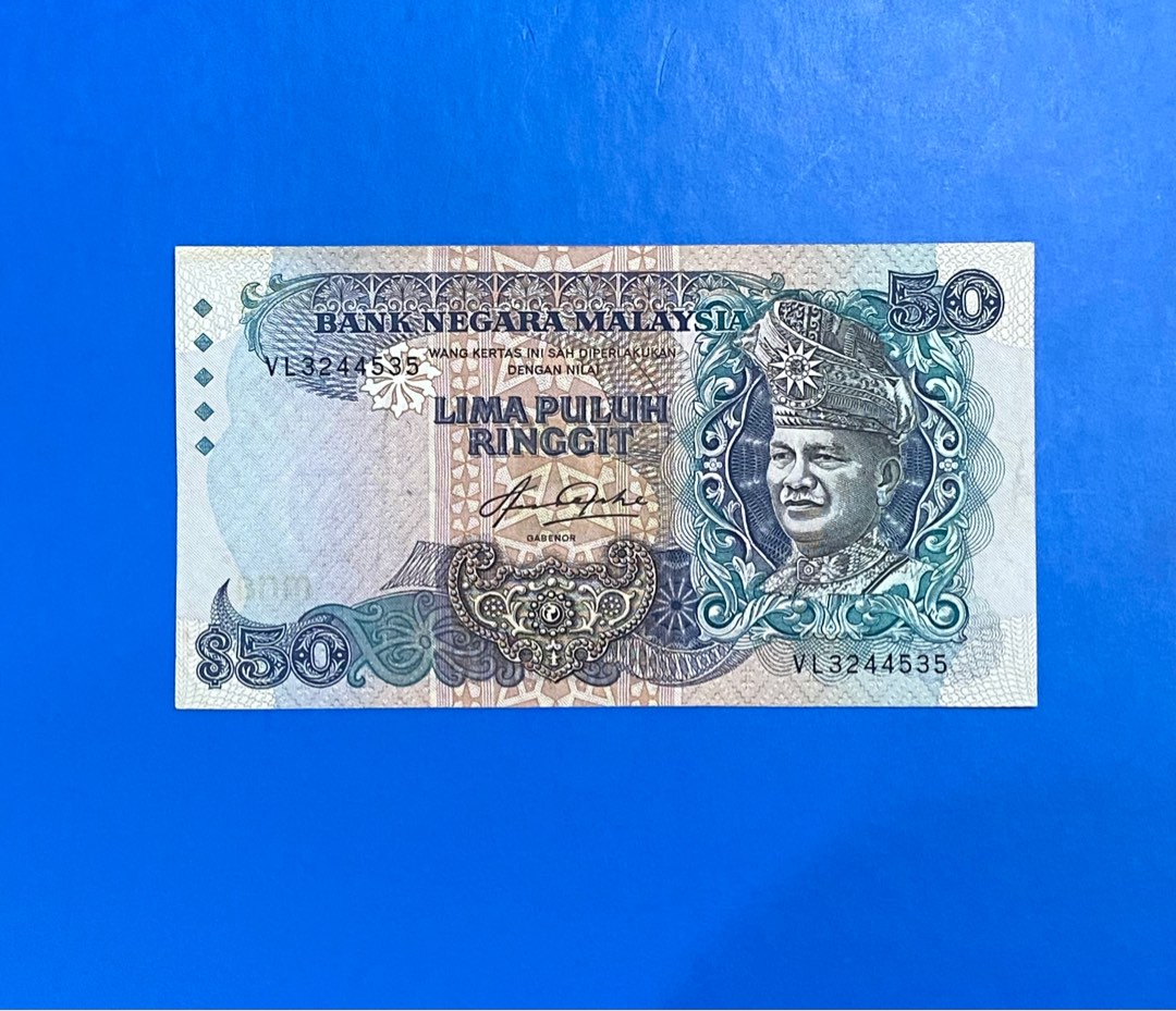 A81 - Malaysia 5th Series RM50, Hobbies & Toys, Memorabilia ...