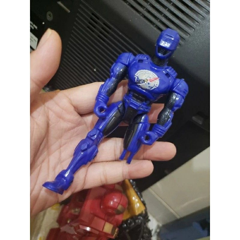 ACTION FIGURE JUNK POWERRANGERS POWER RANGERS BLUE BIRU SUPERHERO SUPER ...