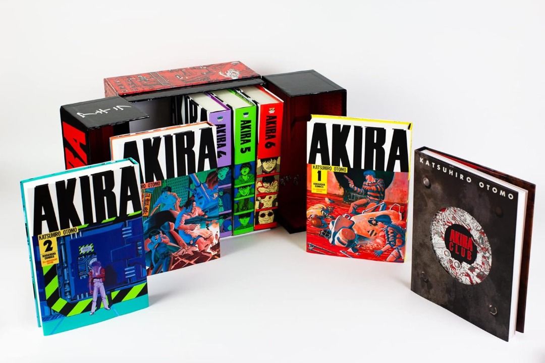 Akira 35th Anniversary Box Set Hardcover, Hobbies & Toys, Books ...