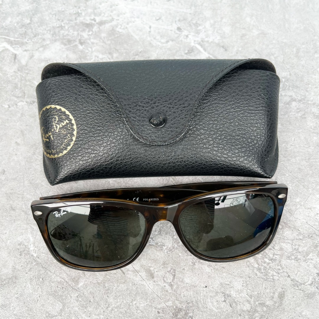 AUTHENTIC RAY BAN RB 2132 Polarized New Wayfarer Classic, Men's Fashion ...