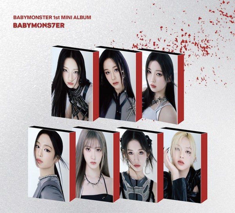 Babymonster 1ST MINI ALBUM [BABYMONS7ER] YG TAG ALBUM VER專輯, 興趣及遊戲, 收藏品 ...