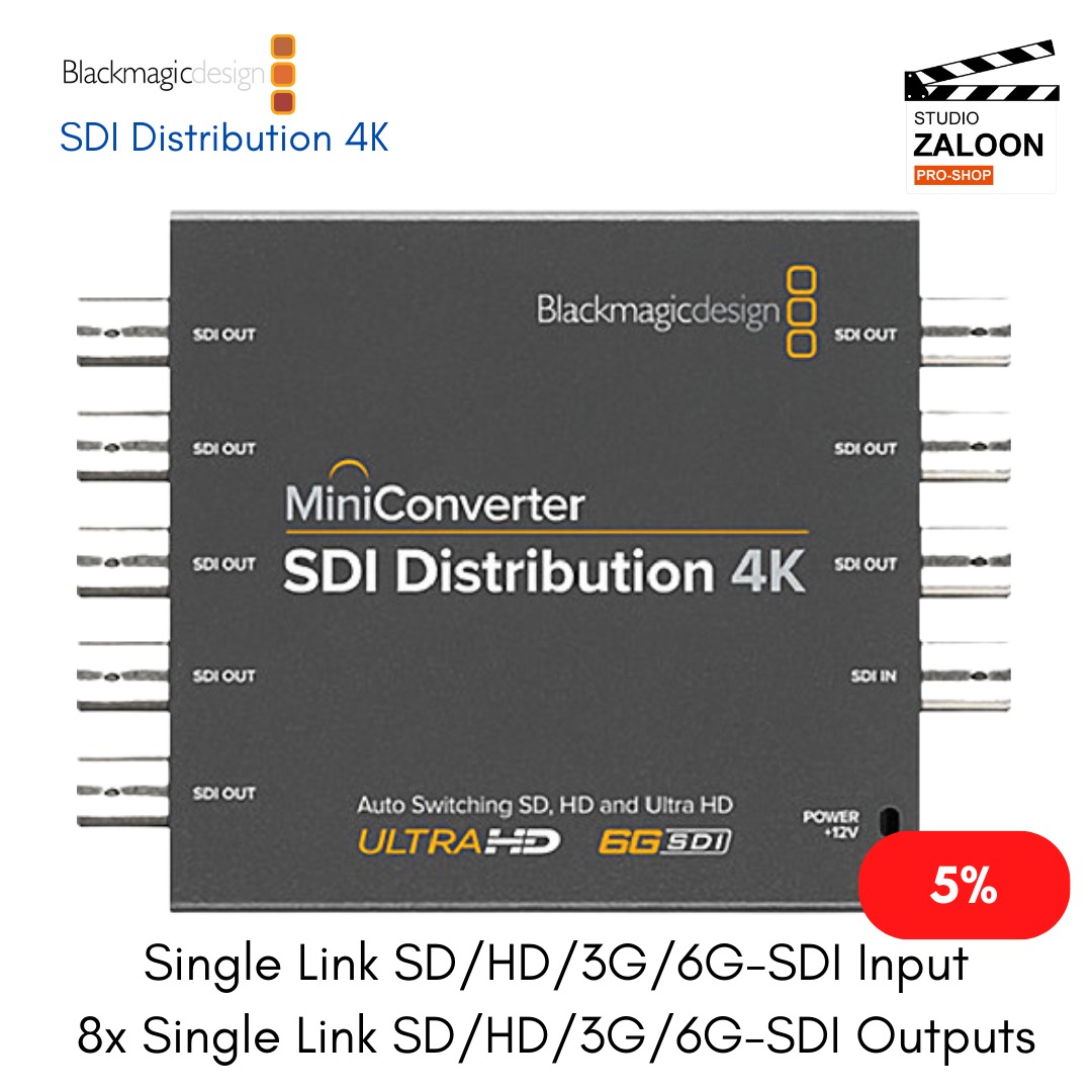 Blackmagic Design Mini Converter SDI Distribution 4K, Photography ...