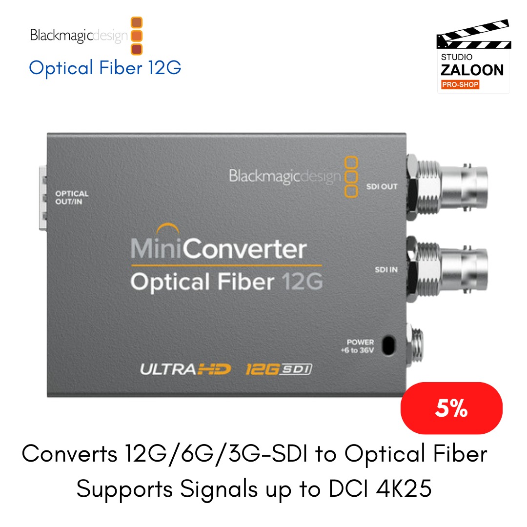 Blackmagic Design Mini Converter Optical Fiber 12G-SDI, Photography ...