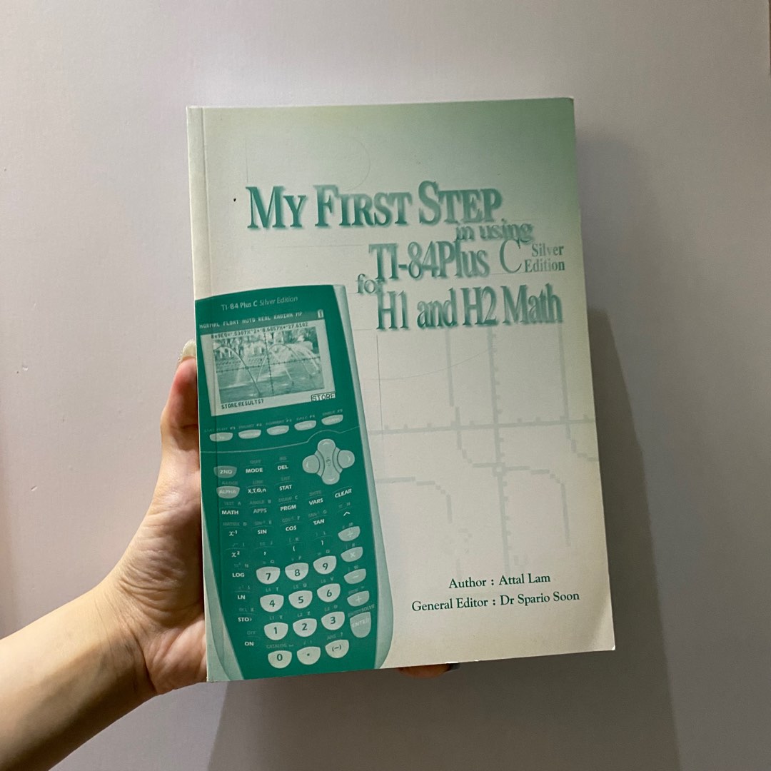 Book for sale: My First Step in using T1-84 Plus C Silver Edition for ...