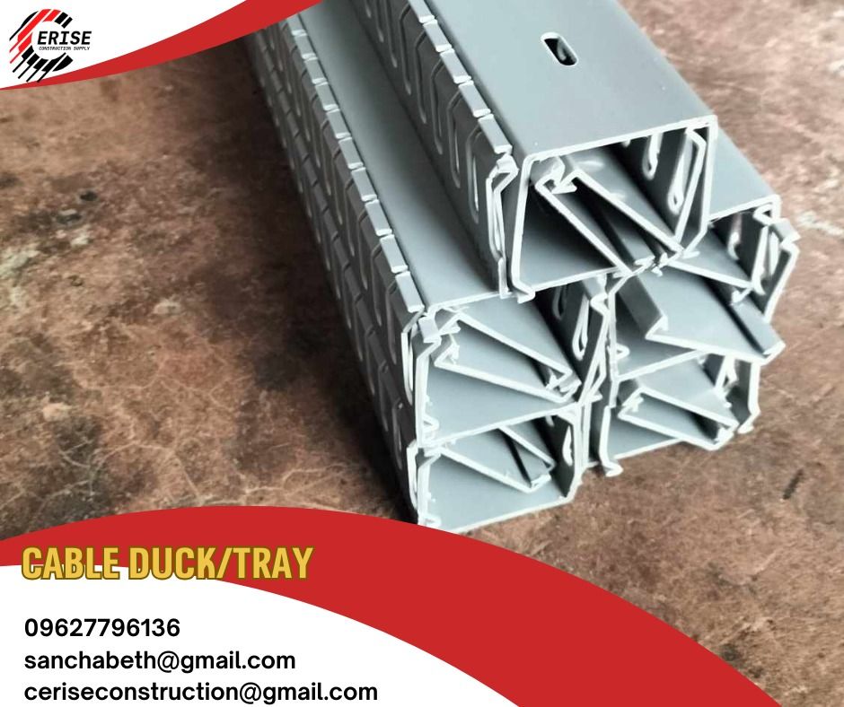 Cable Duct Tray, Commercial & Industrial, Construction Tools ...