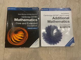 Hodder Cambridge IGCSE and O level Additional Mathematics, Hobbies ...