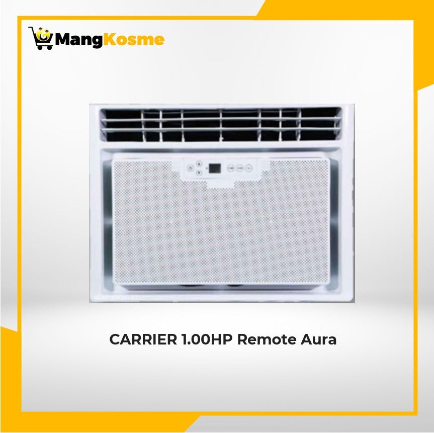 Carrier 1.00 HP Remote Aura Window-Type Air Conditioner (Class B), TV ...
