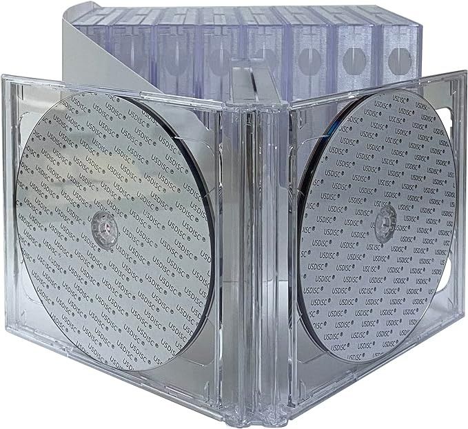 [2 LEFT] CD Jewel Case: Chubby 24mm, Sextuple 6 Disc, Clear, perfect ...