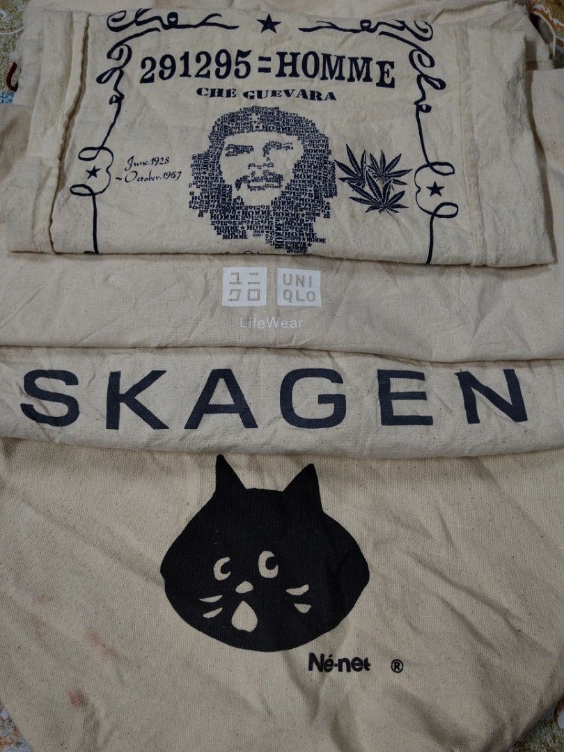 Che Guevara Uniqlo skagen Ne-net, Women's Fashion, Bags & Wallets, Tote ...