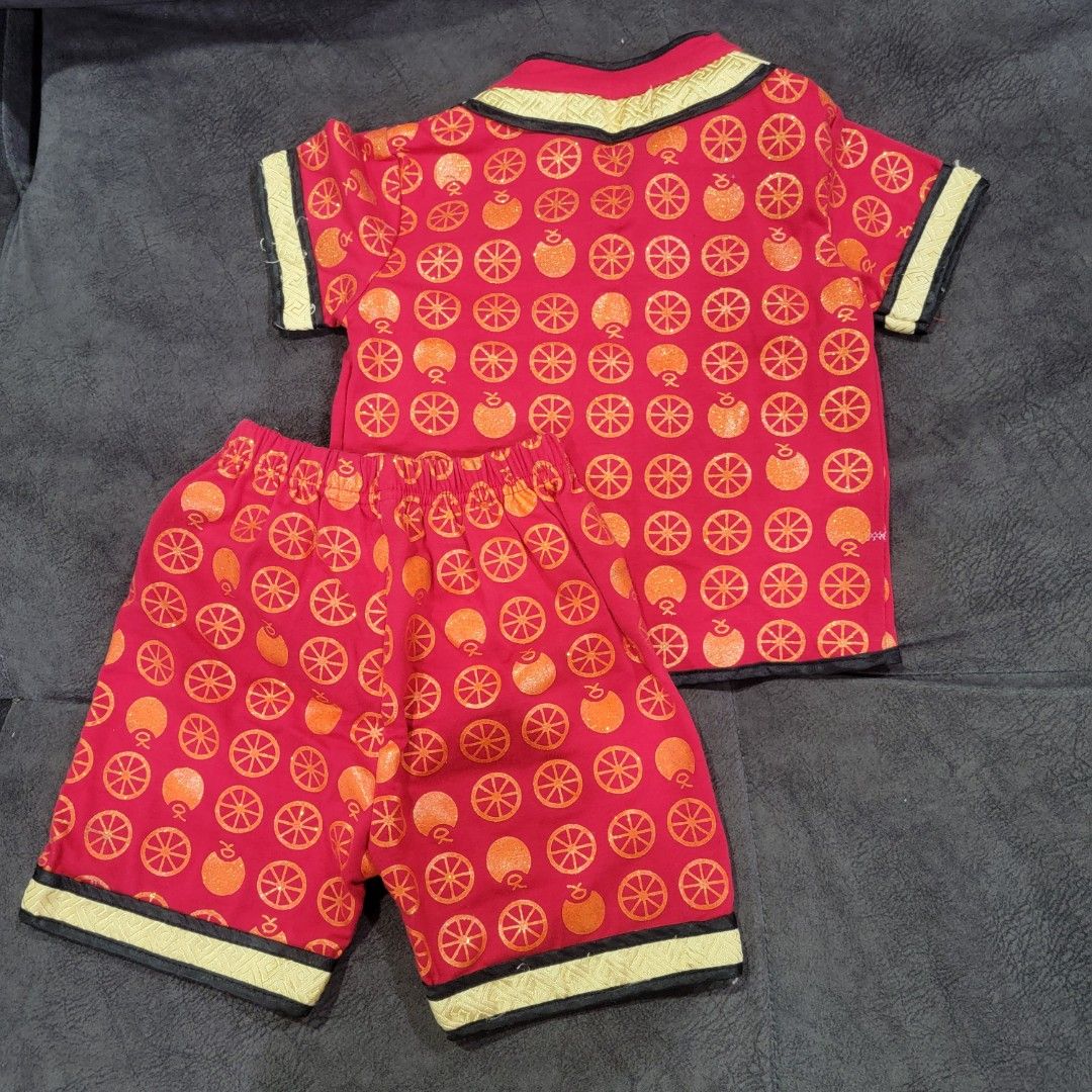 CNY Traditional Boy Costume Samfu, Babies & Kids, Babies & Kids Fashion ...