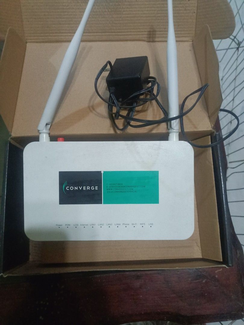 Converge Disconnected Router, Computers & Tech, Parts & Accessories, Networking on Carousell
