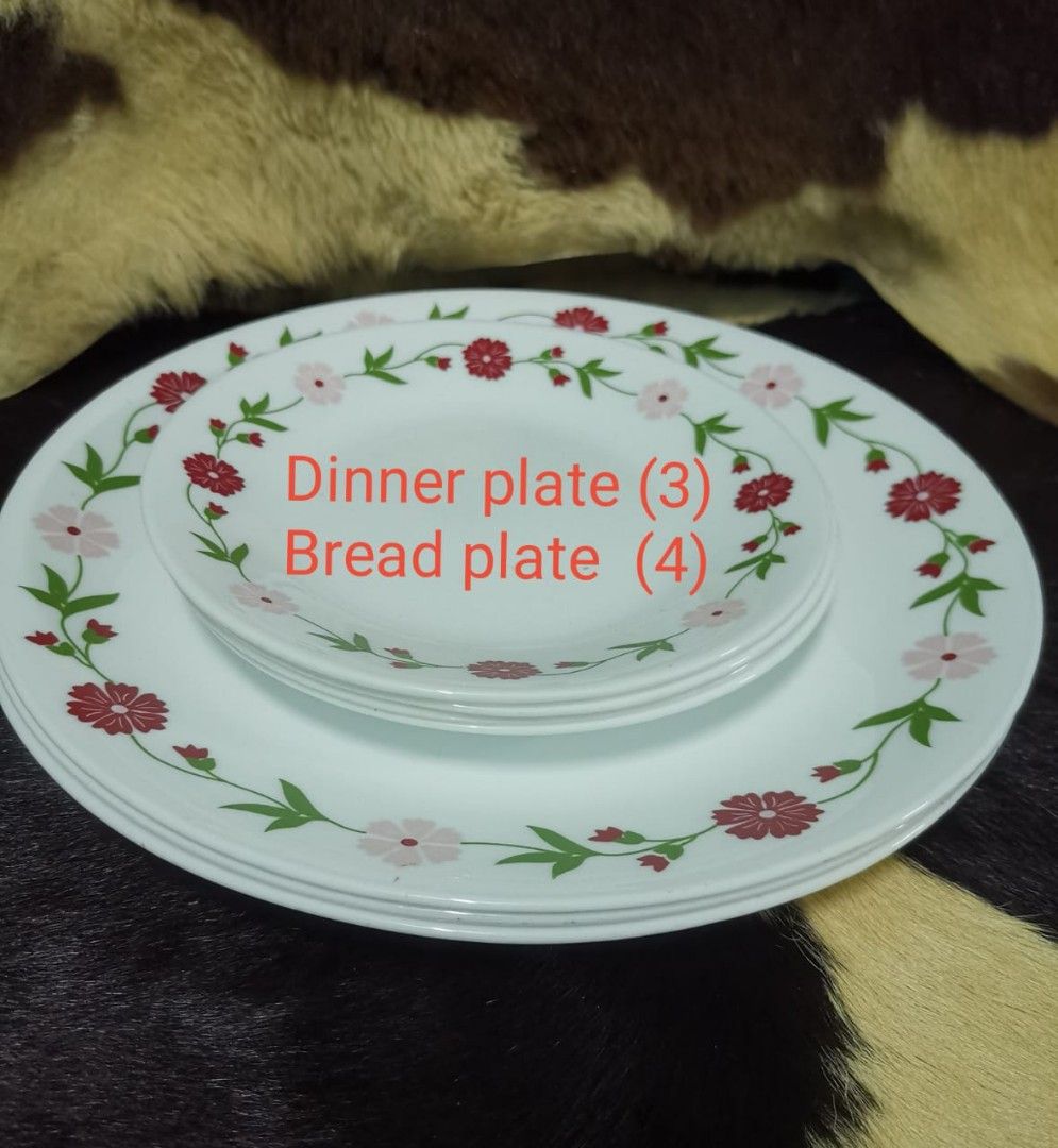 Corelle Spring Pink, Furniture & Home Living, Kitchenware & Tableware ...