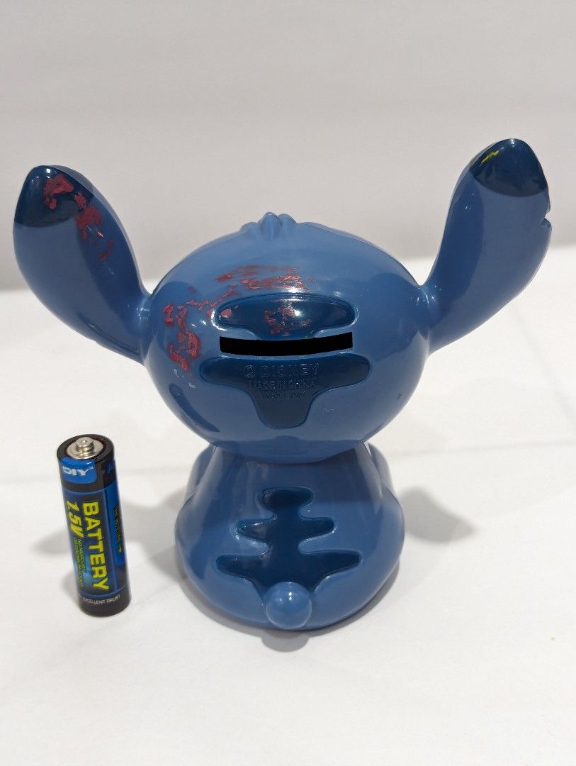 DISNEY STITCH COIN BANK, Hobbies & Toys, Toys & Games on Carousell