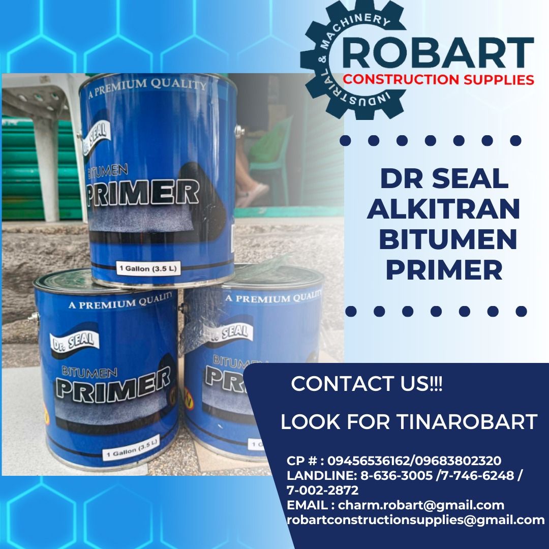 Dr Seal Alkitran Bitumen Primer, Commercial & Industrial, Construction ...