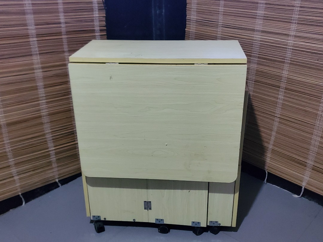 Extendable Folding Dining Table Set with 4 Chairs, Furniture & Home ...