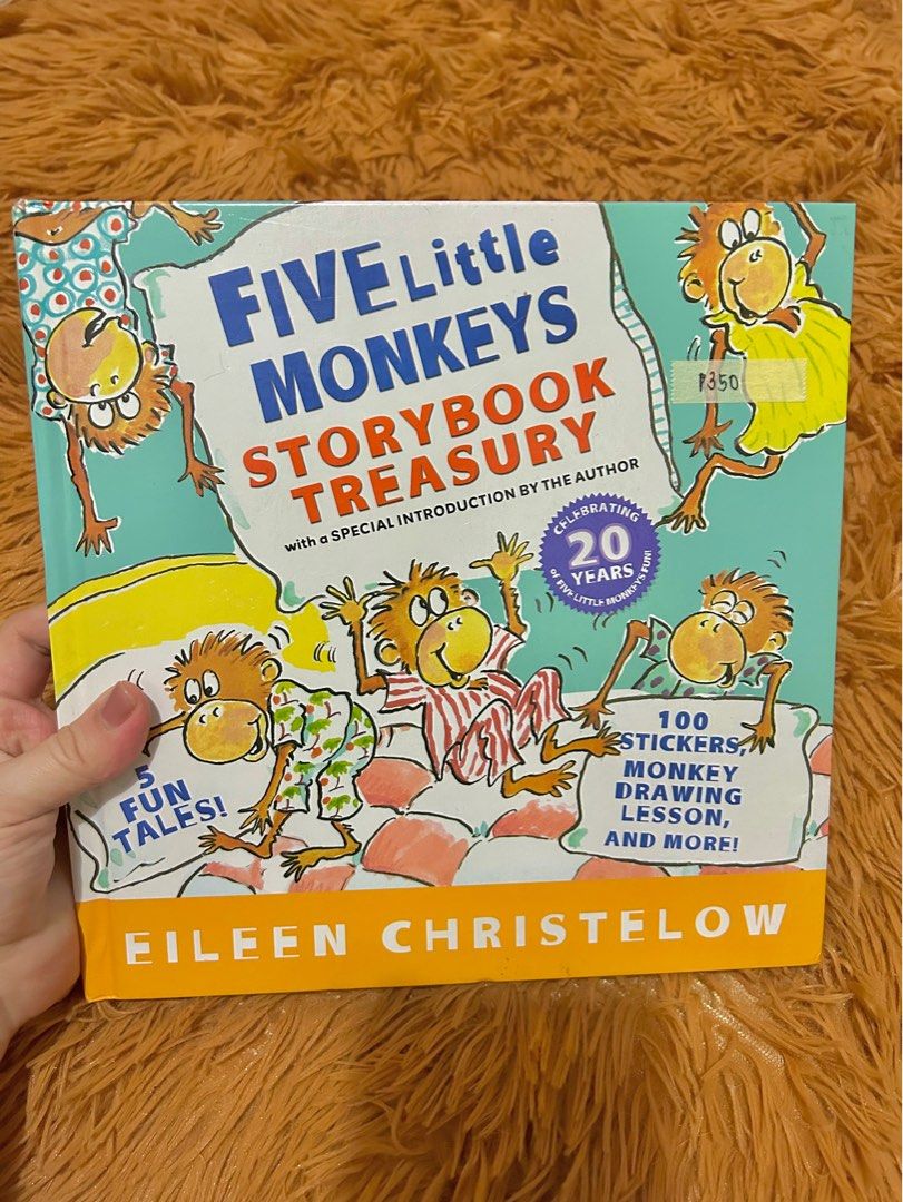 Five Little Monkeys Storybook Treasury 5 Tales, Hobbies & Toys, Books ...