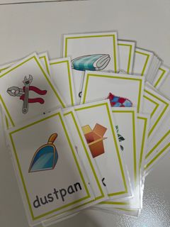 Laminated card counting number Finger puppets animals Alphabet cards ...