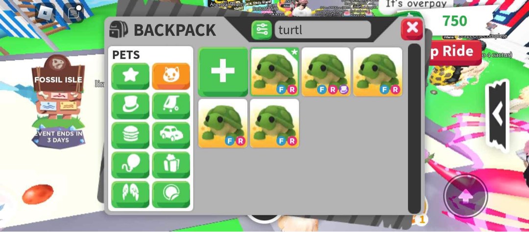 FR TURTLES IN ADOPT ME ROBLOX, Video Gaming, Video Games, Others on ...