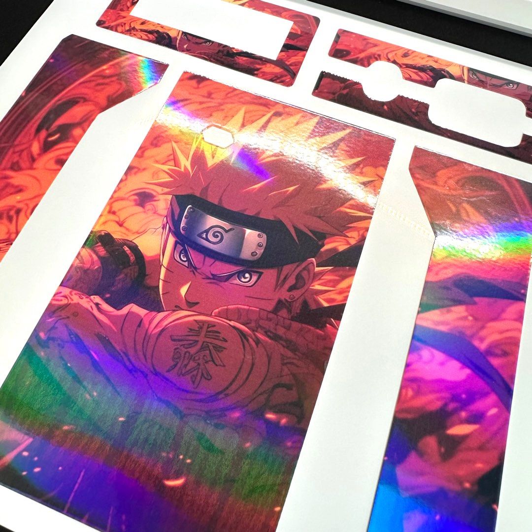 FREE DELIVERY Obu motorcycle Naruto vinyl decal skin wrap iu ...