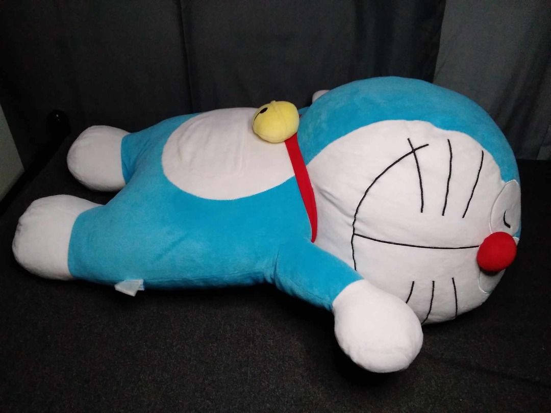 GIANT 34-Inch Sleeping Doraemon Retro Japan Anime Plush Stuffed Toy ...