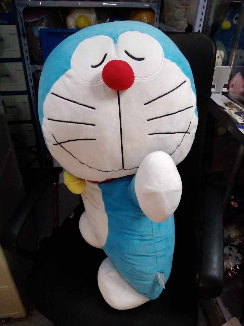 GIANT 34-Inch Sleeping Doraemon Retro Japan Anime Plush Stuffed Toy ...