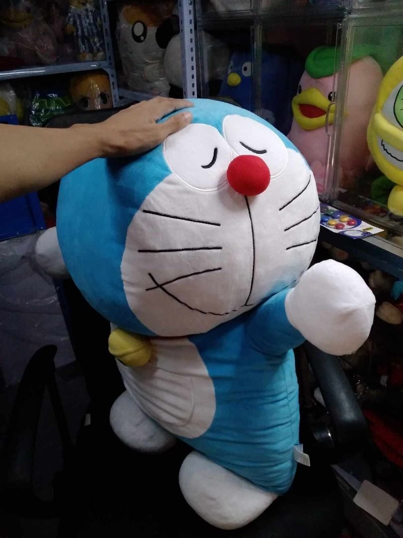 GIANT 34-Inch Sleeping Doraemon Retro Japan Anime Plush Stuffed Toy ...