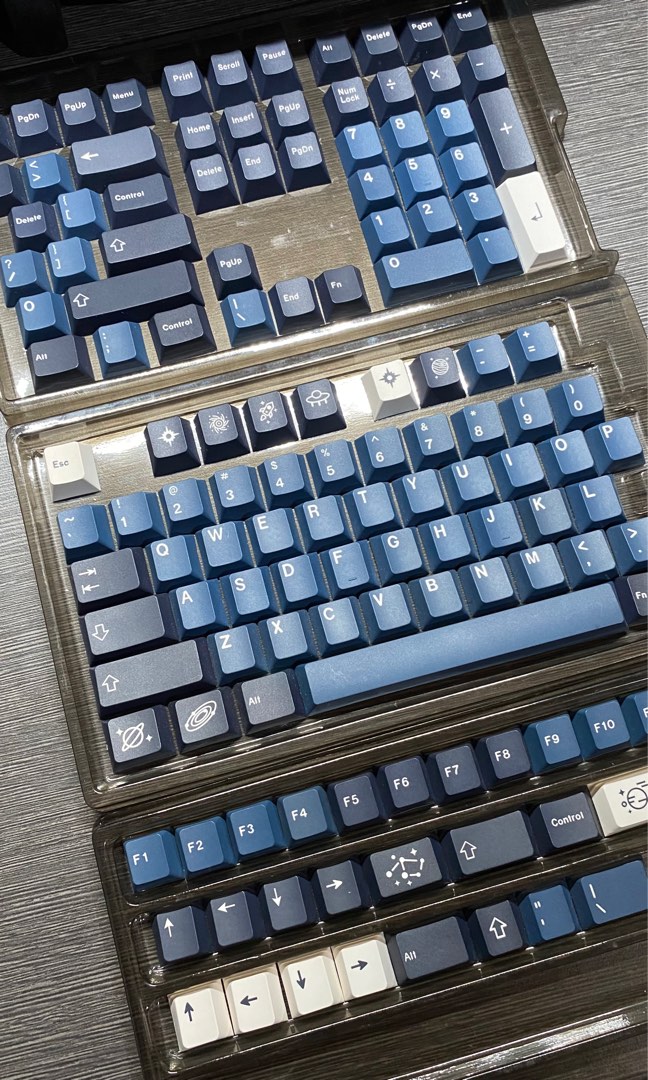 GMK Galaxy Keycap Set Only - Cherry Profile (Clones), Computers & Tech ...